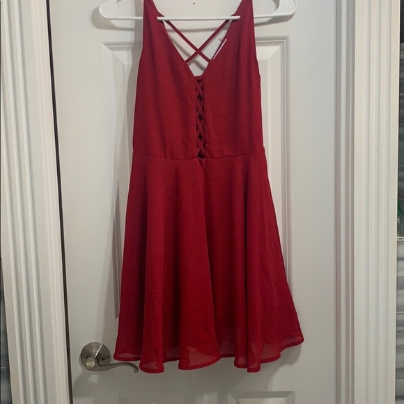 Tobi | Dresses | Tobi Sexy Red Mini Dress | Poshmark